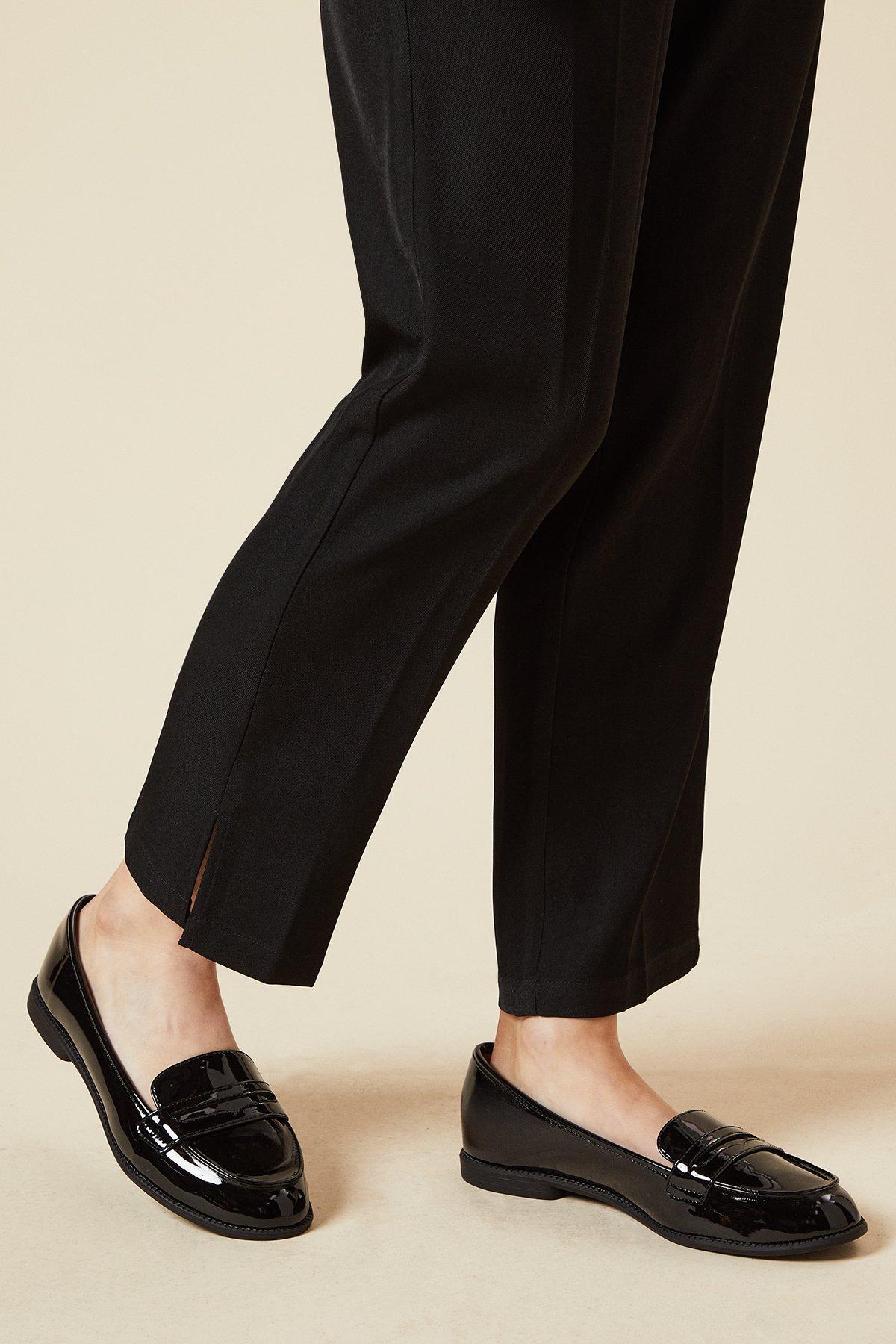 Dorothy Perkins True Black Lara Penny Loafers | PLT