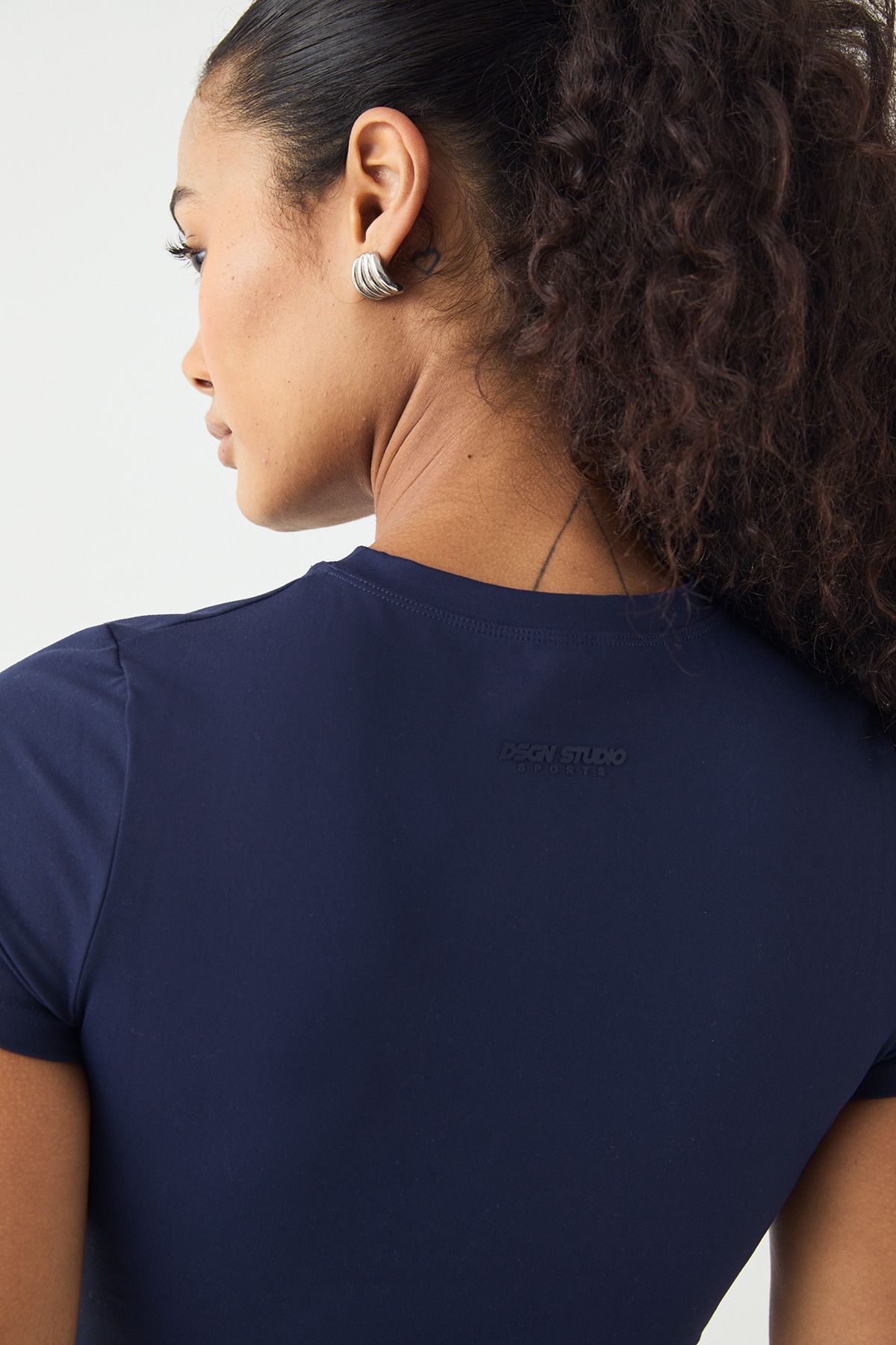 DSGN Studio Navy DSGN Studio Ultra Sculpt Short Sleeve Top | PLT