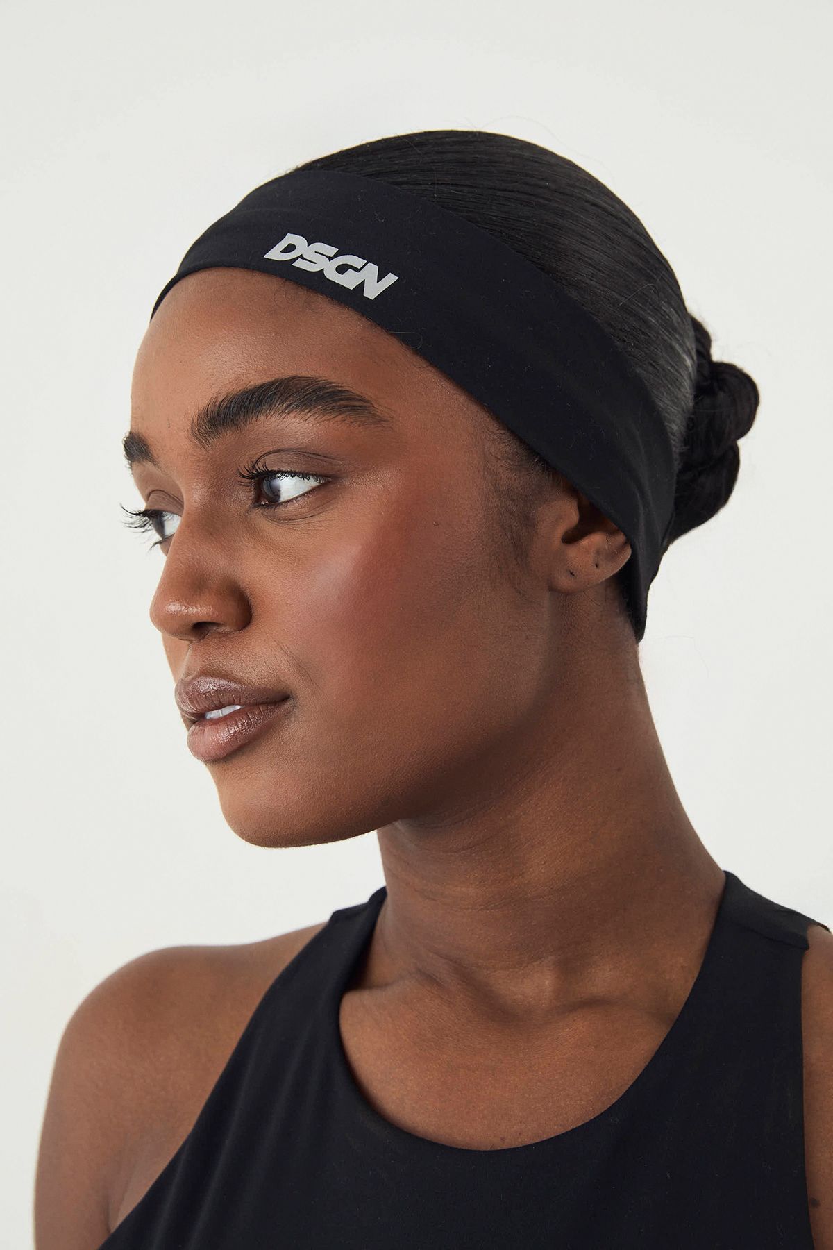 DSGN Studio Black DSGN Studio Reflective Print Headband | PLT