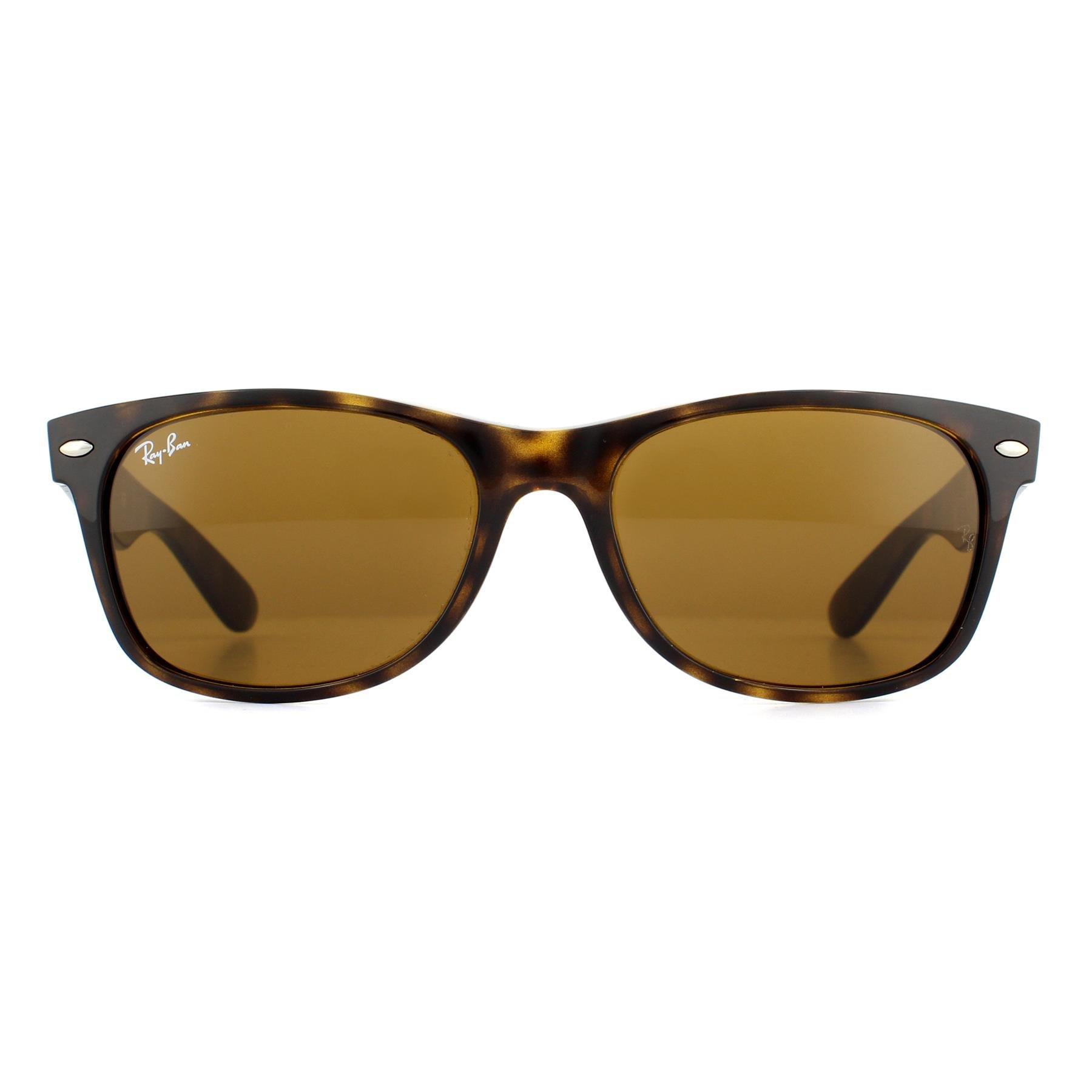 Ray-Ban Brown Rectangle Light Havana Brown Sunglasses | PLT