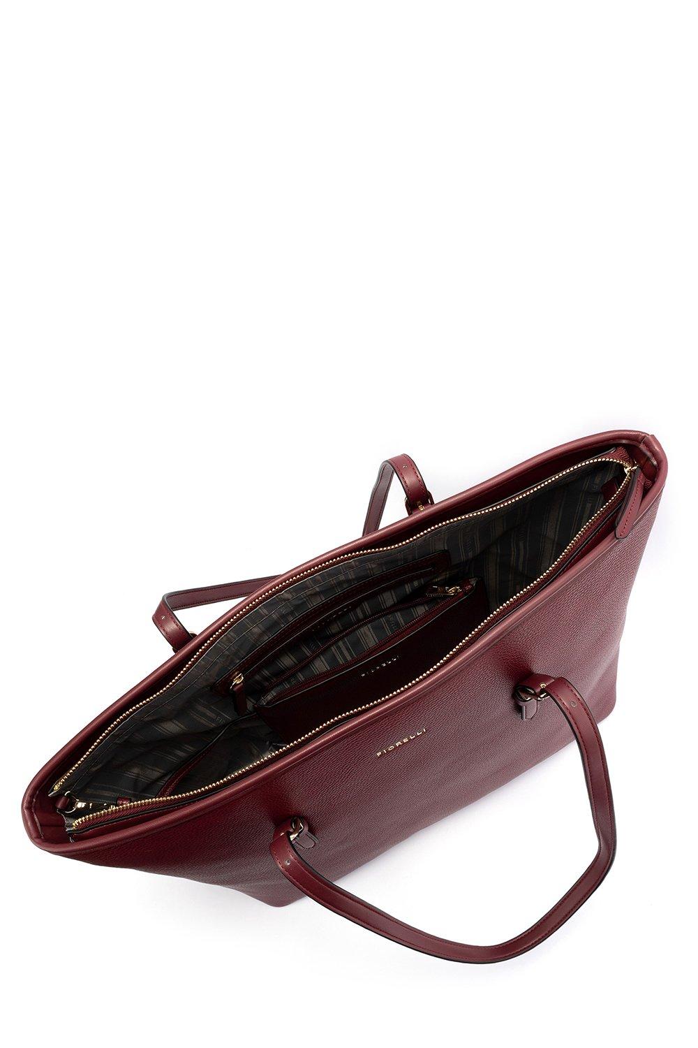 FIORELLI Red Etta Buckle Tote Bag | PLT