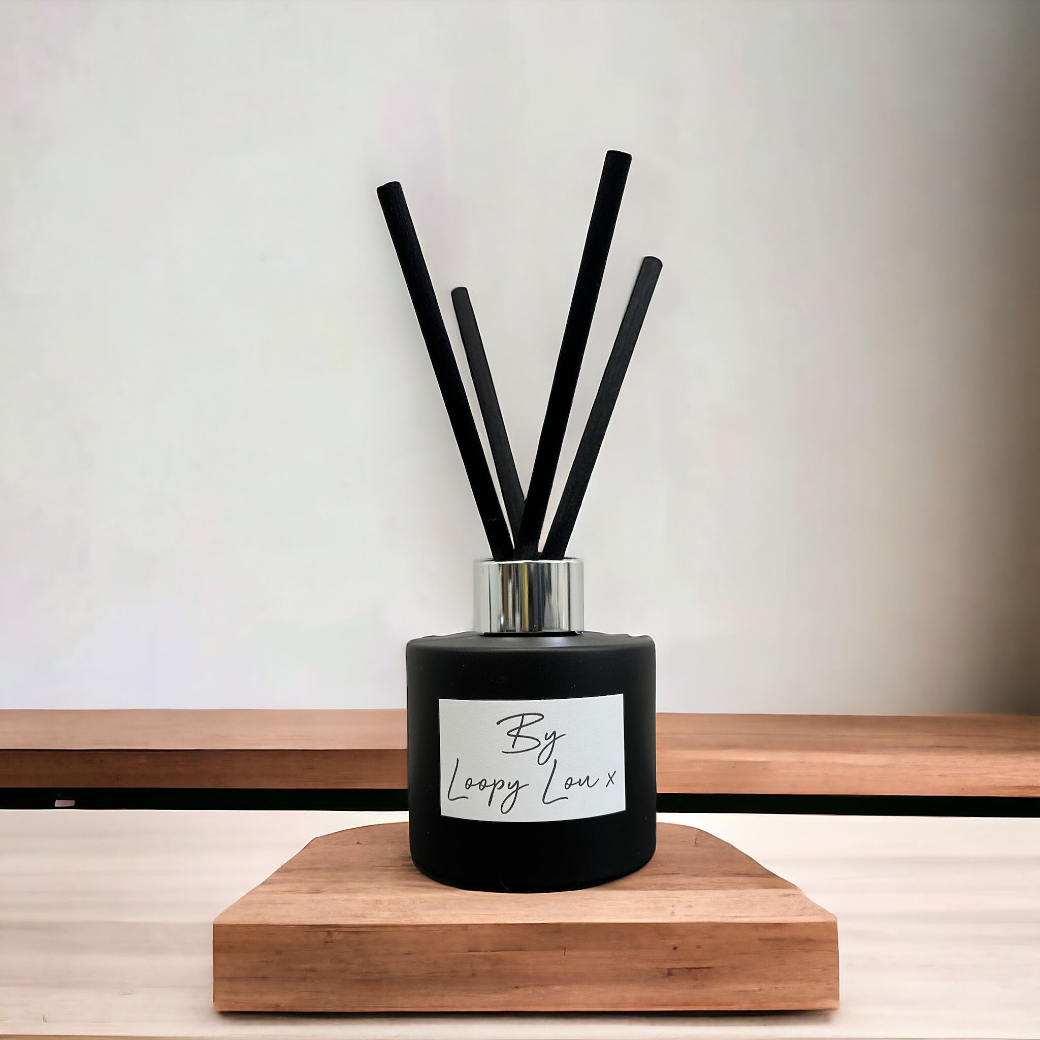 60 SECOND MAKEOVER Black Citronella Luxury Reed Diffuser Highly ...