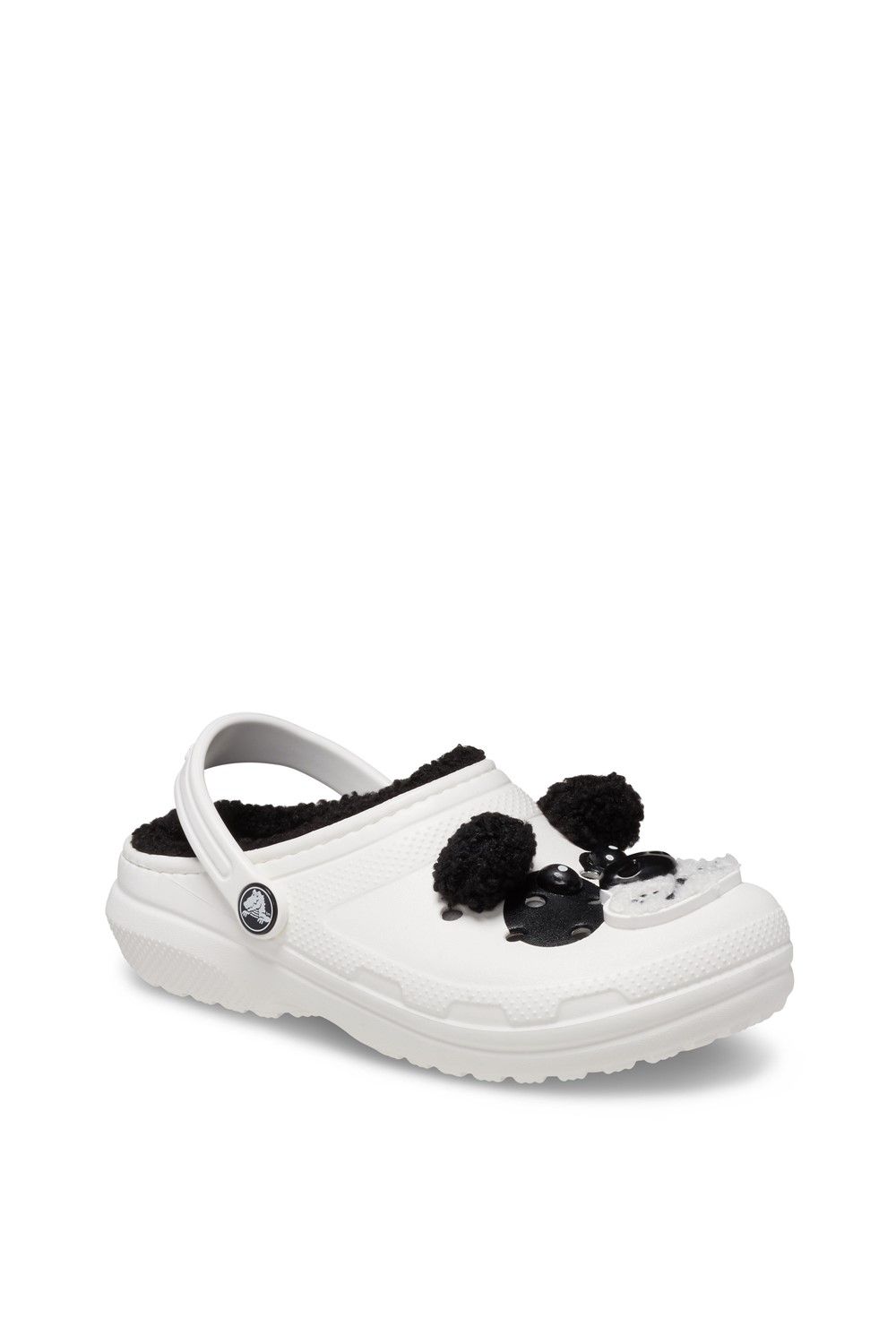 Crocs White Classic Lined Fun Lab Slipper | PLT