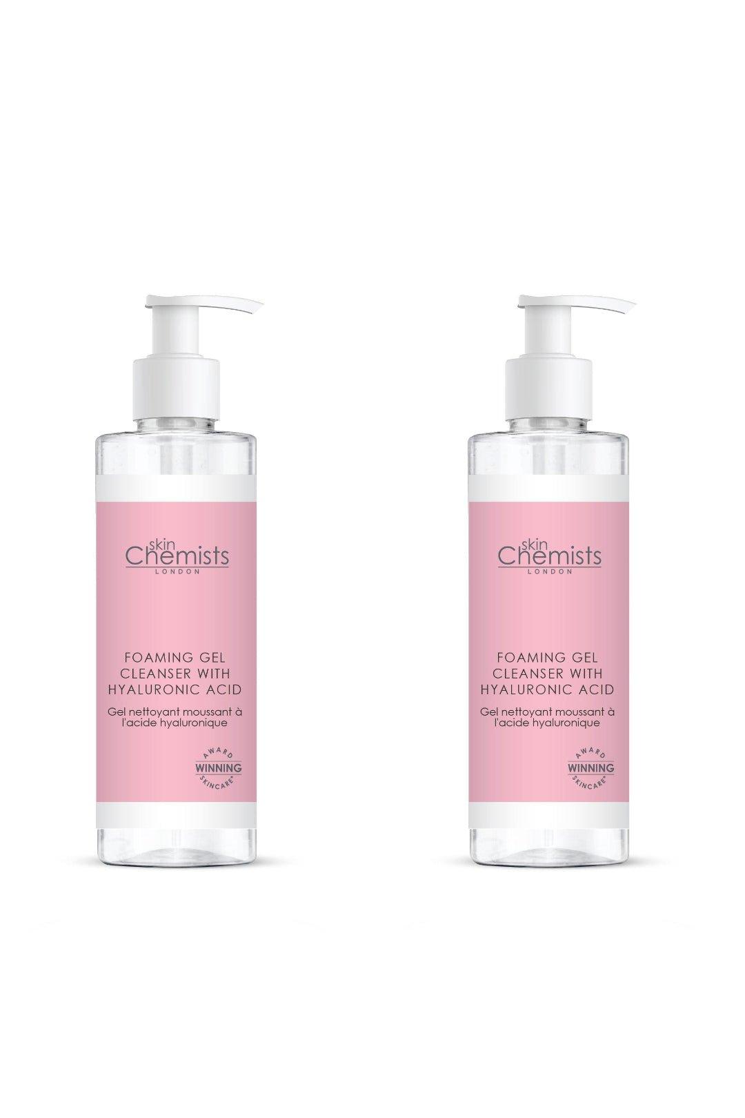 SkinChemists Professional White Foaming Gel Cleanser With Hyaluronic ...