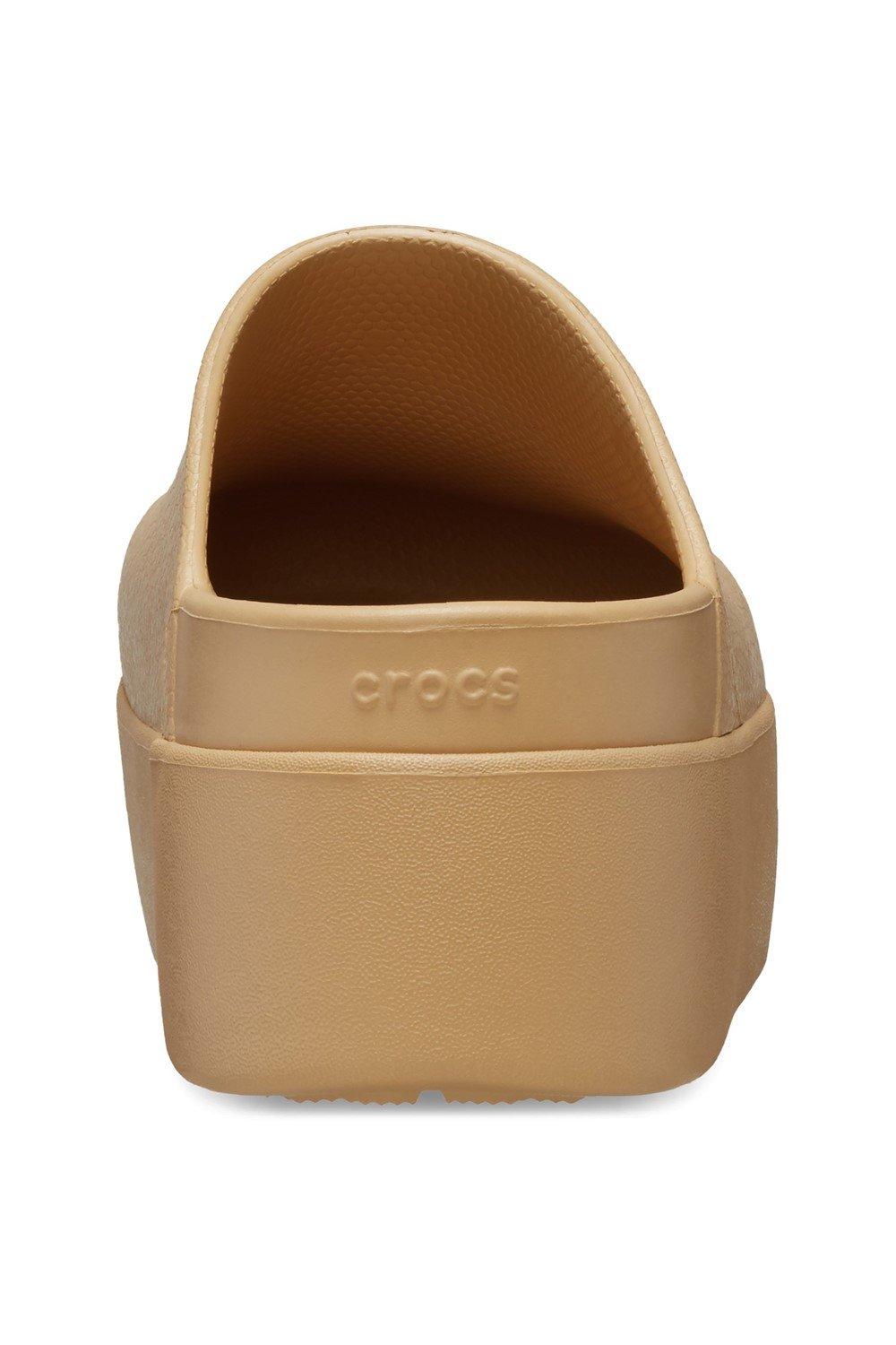 Crocs Camel Dylan Platform Clog | PrettyLittleThing