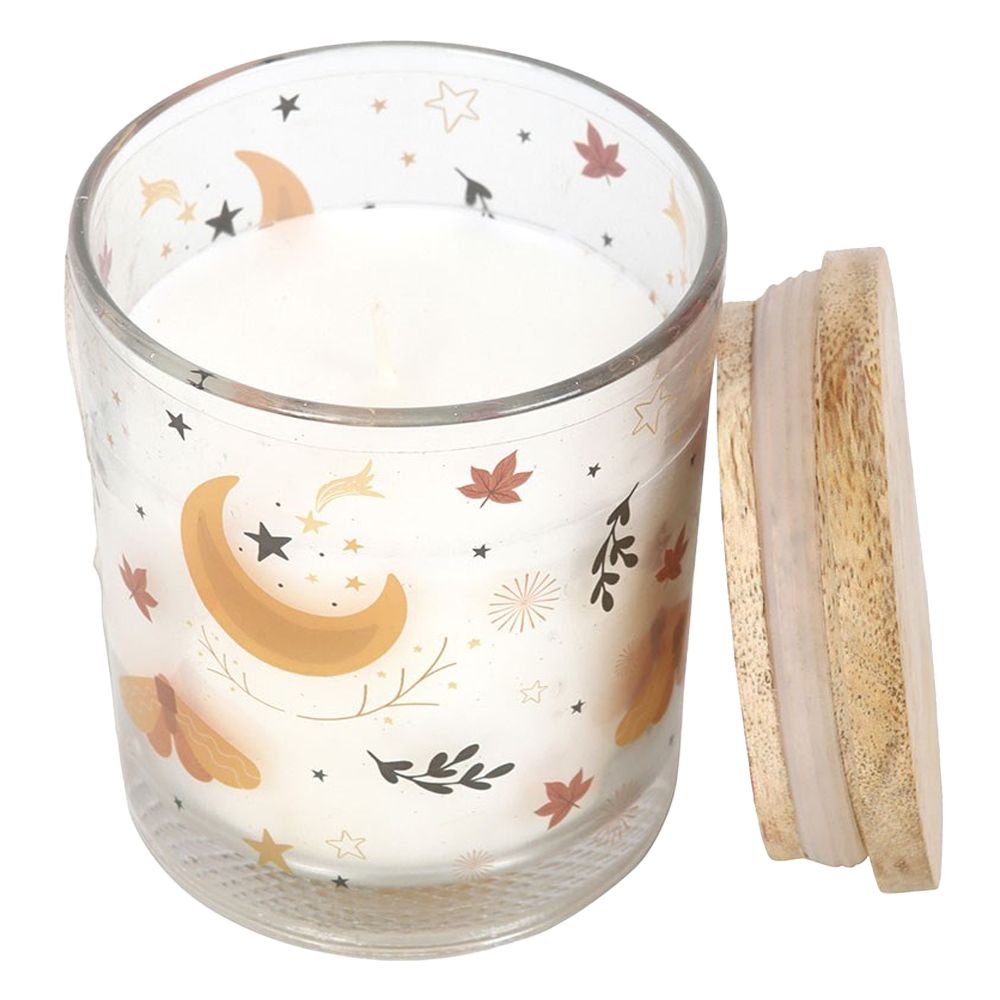 Something Different White Autumn Magic Spiced Vanilla Scented Candle | PLT