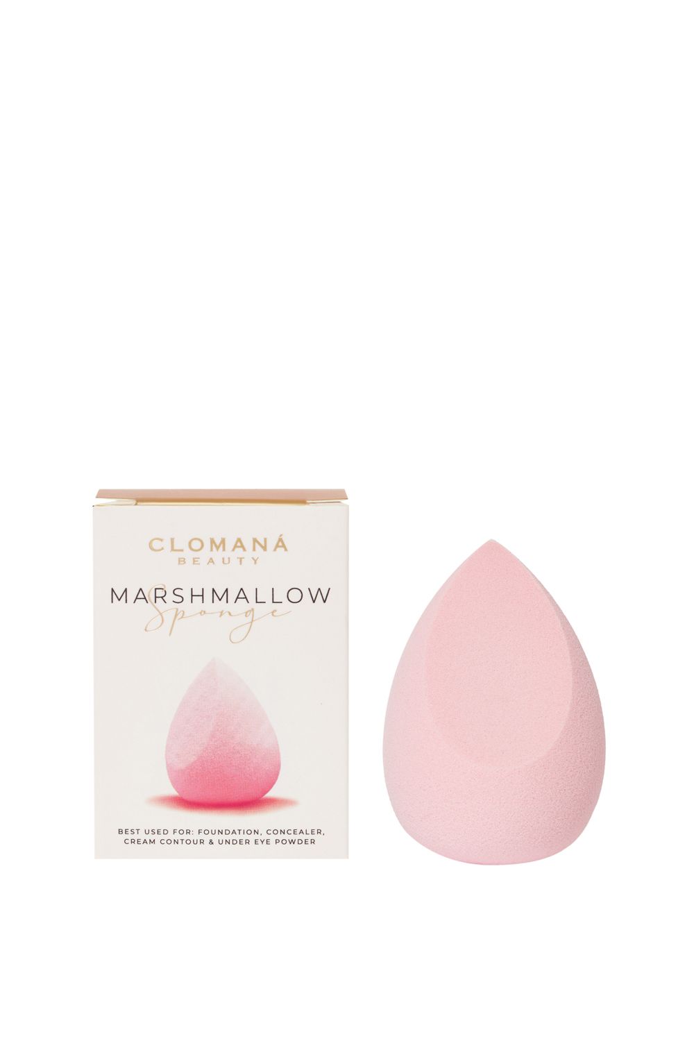 CLOMANÁ Beauty Pale Pink Marshmallow Sponge Shape 1 | PLT
