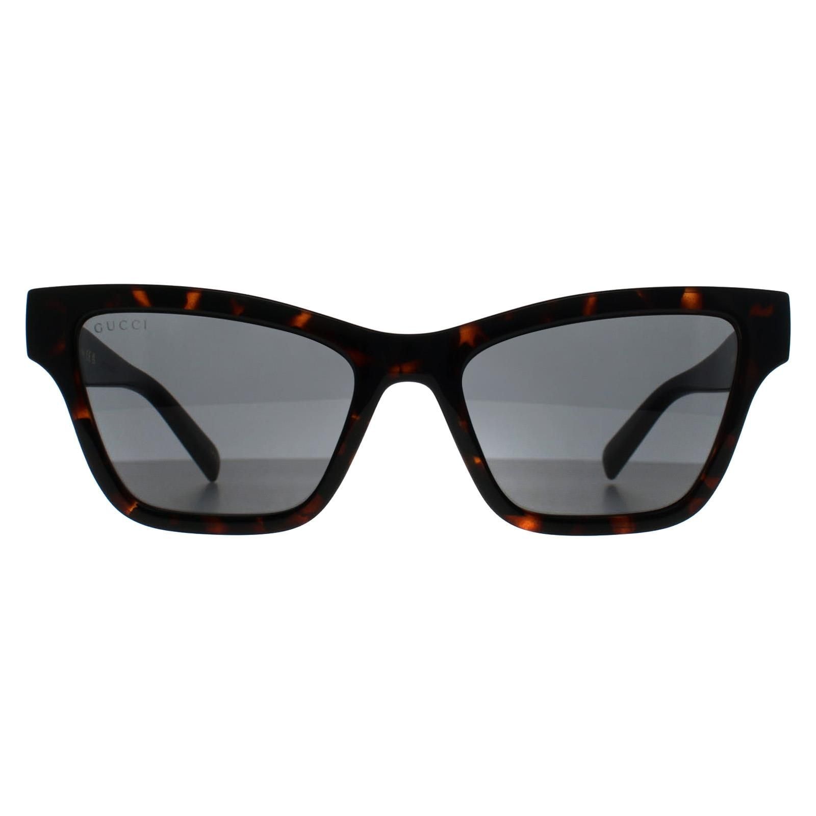 Gucci Brown Cat Eye Havana Grey GG1982S | PLT