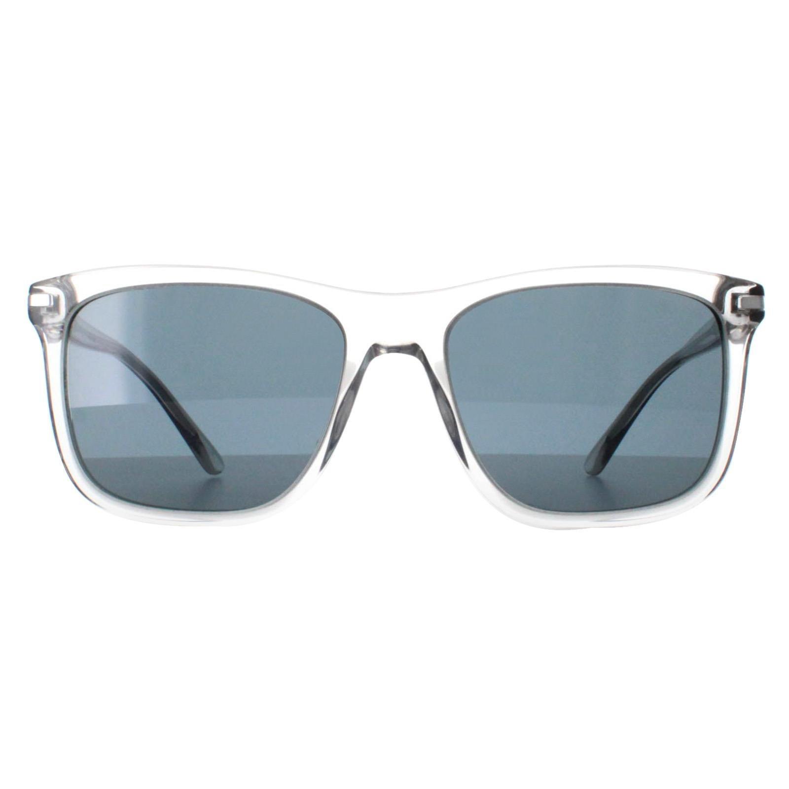 Prada Grey Rectangle Grey Crystal Blue PR18WS | PLT