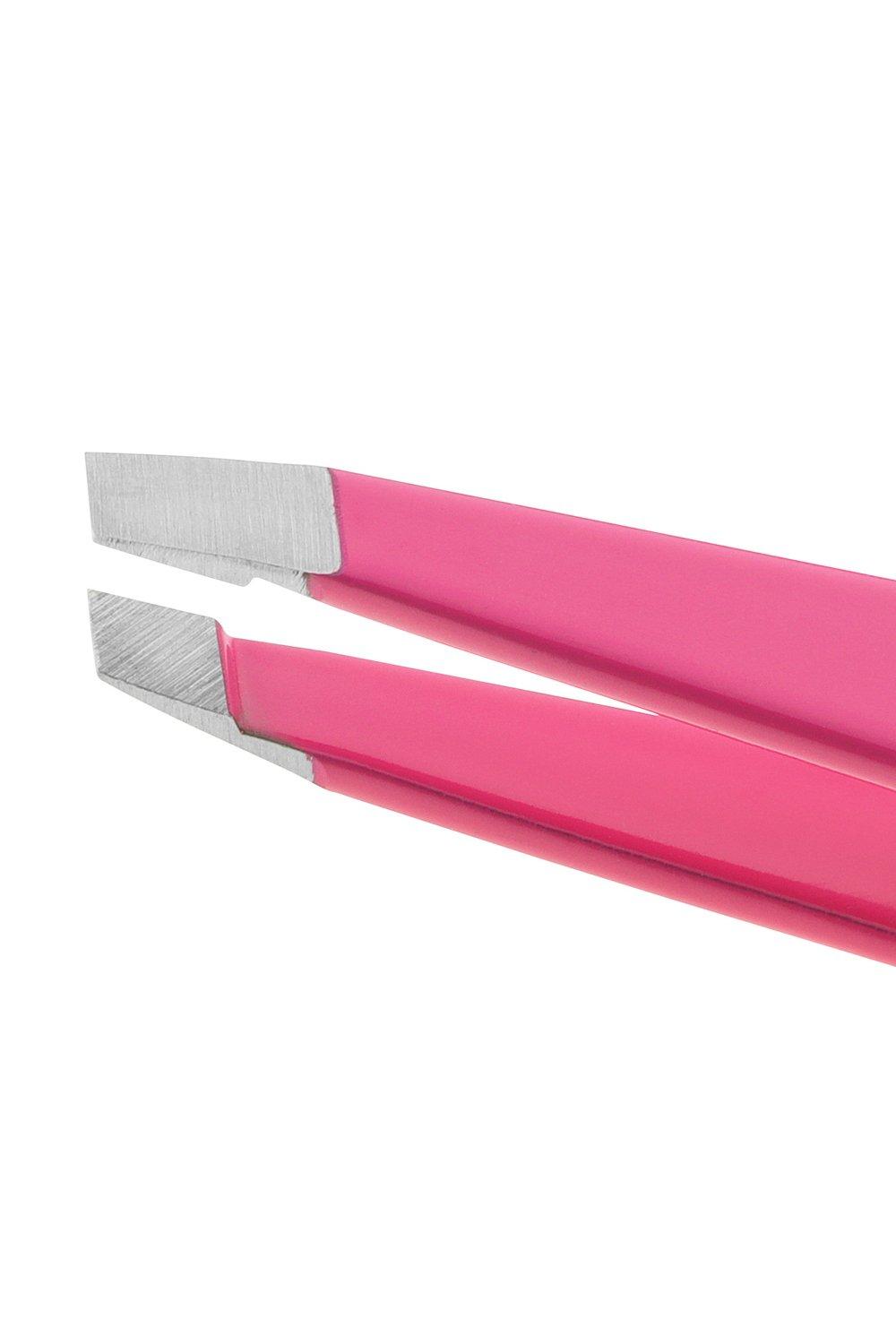 Tweezerman Pink Slant Tweezer | PrettyLittleThing
