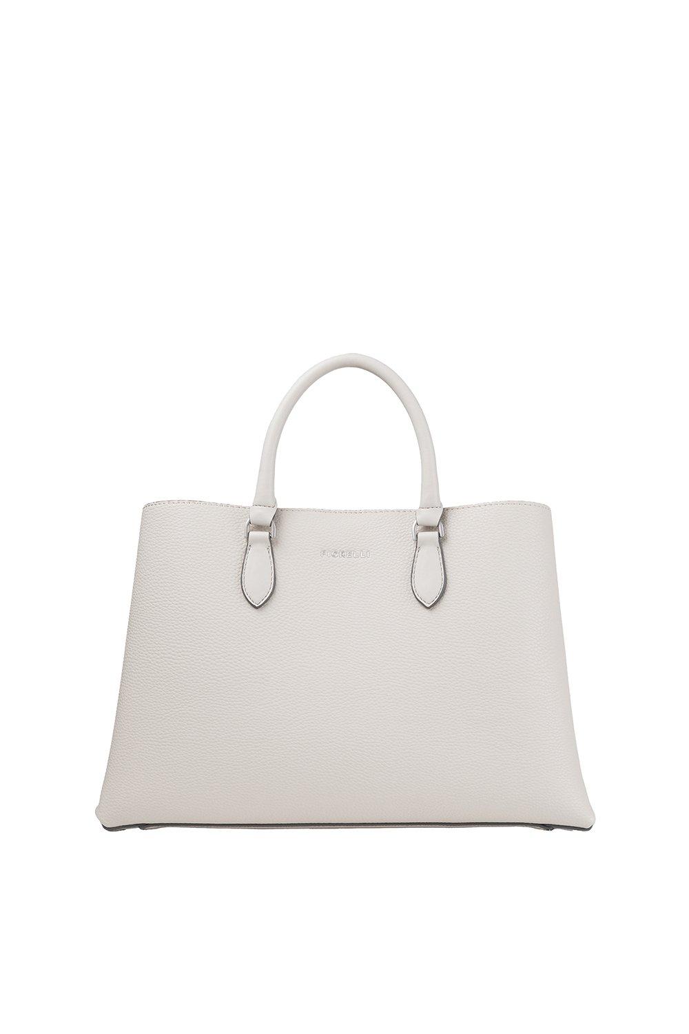 FIORELLI Dark Grey Emery Large Satchel Bag | PLT