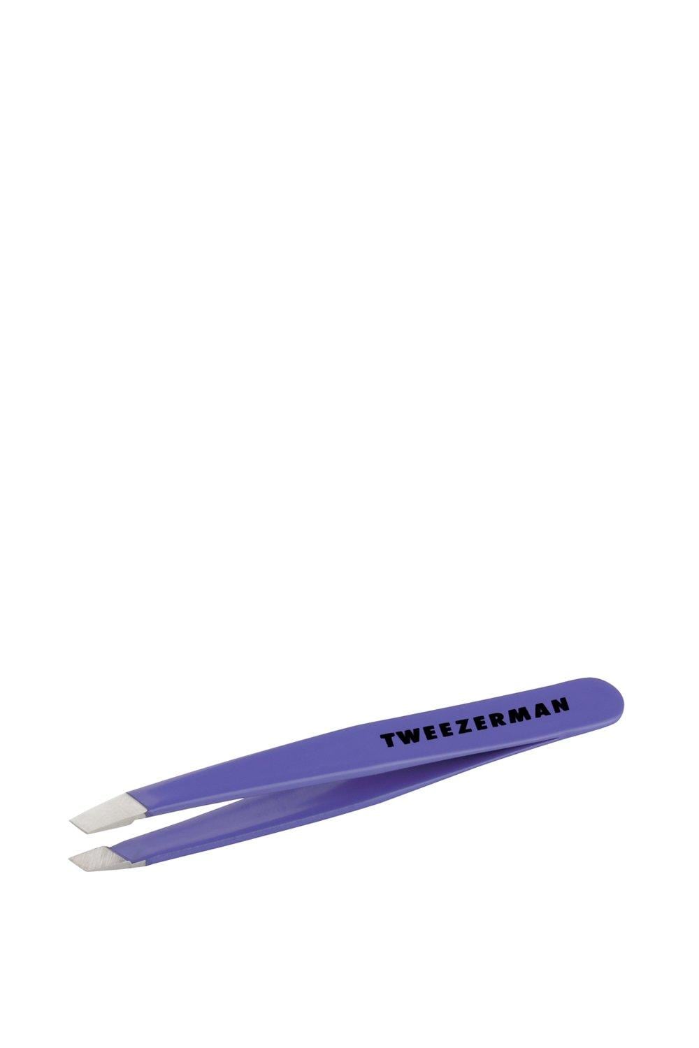 Tweezerman Purple Mini Slant Tweezer | PrettyLittleThing