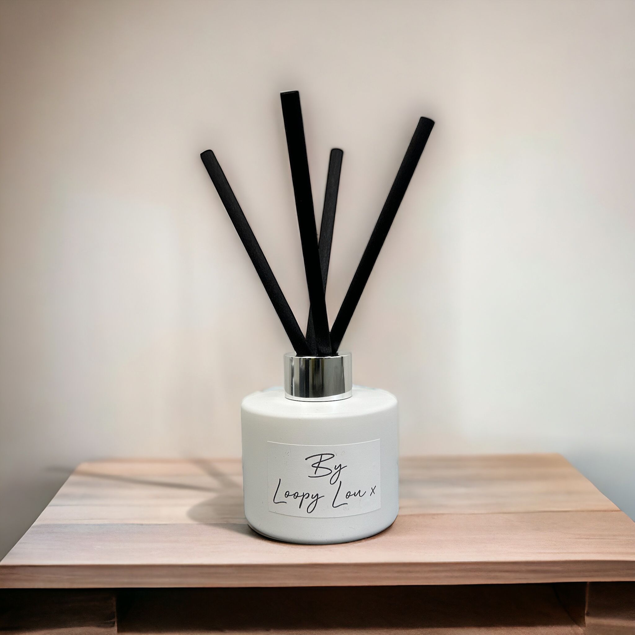 60 SECOND MAKEOVER White Frosted Plum Luxury Reed Diffuser Highly ...